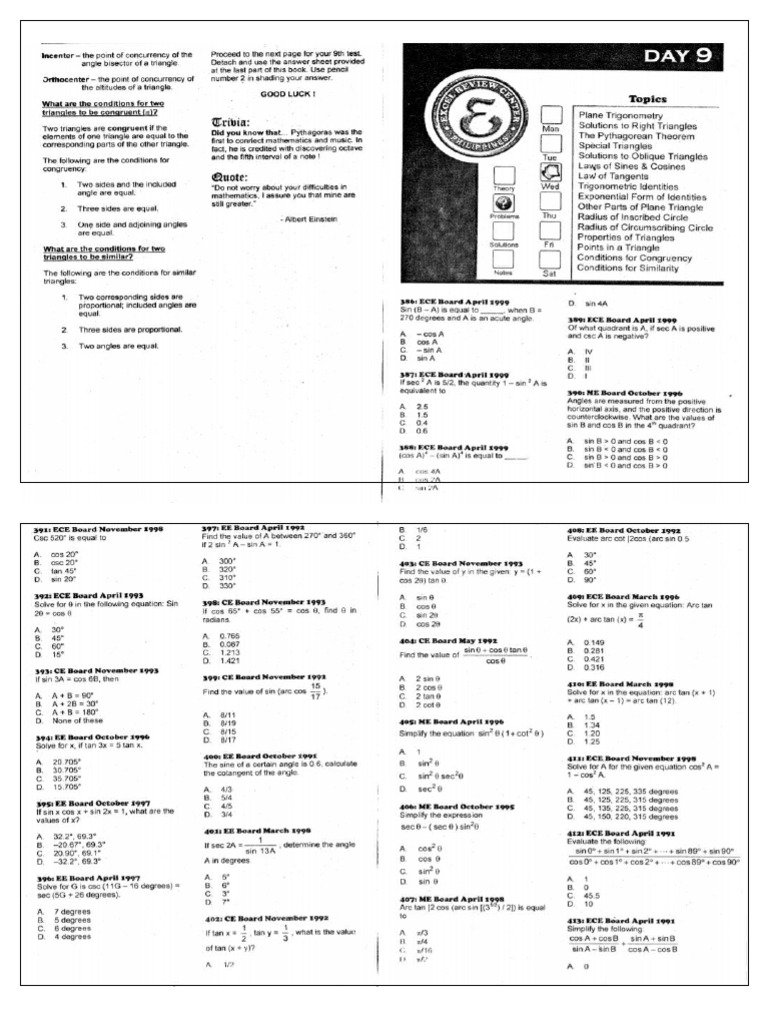 1001 Engineering Problems | PDF