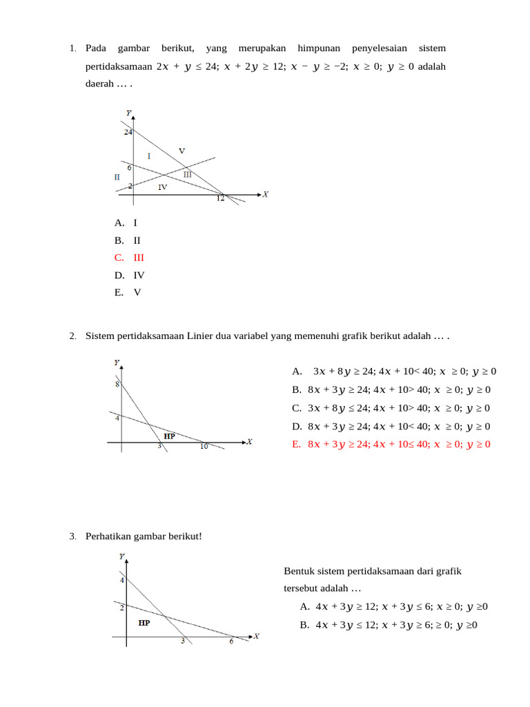 Matematika Wajib Kelas XI (PAS) | PDF