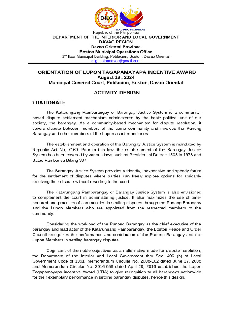 AD - LTIA | PDF | Justice | Crime & Violence