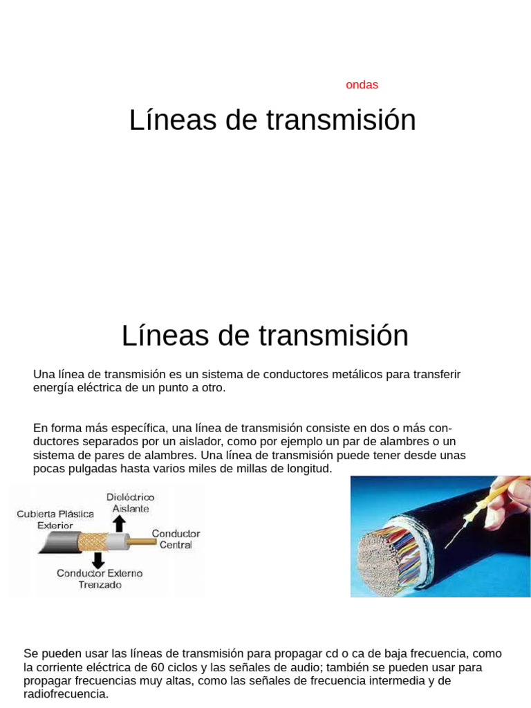 2 2 Líneas de Transmisión | PDF | Guía de onda | Línea de transmisión