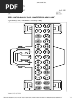 Ford BCM Pinout C2280B | PDF | Car | Manufactured Goods