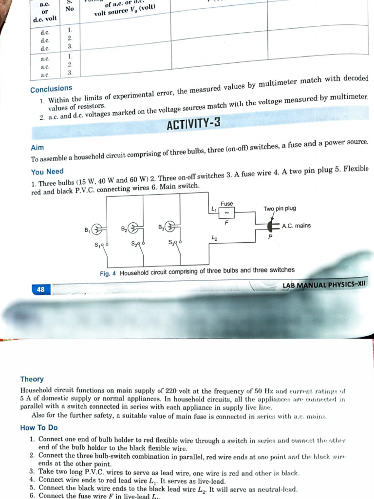 Physics File2 Project | PDF | Series And Parallel Circuits | Alternating Current
