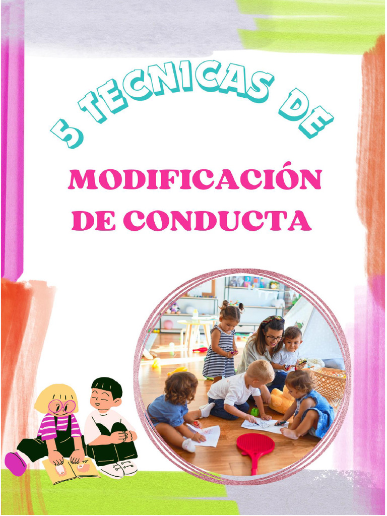 5 Tecnicas de Modificacion de Conducta | PDF | Modificación de comportamiento | Reforzamiento