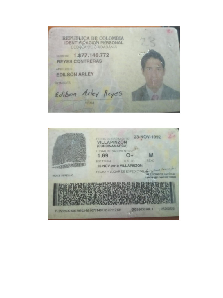 6.cedula Edison Reyes | PDF