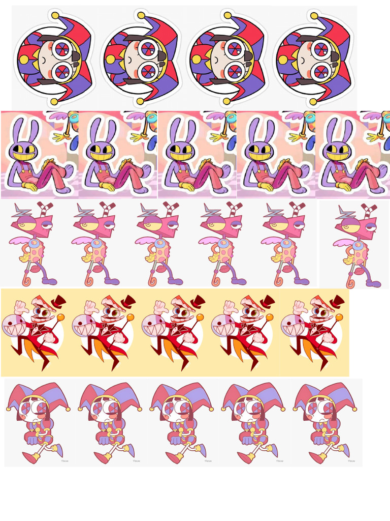 Stickers Circo Virtual | PDF