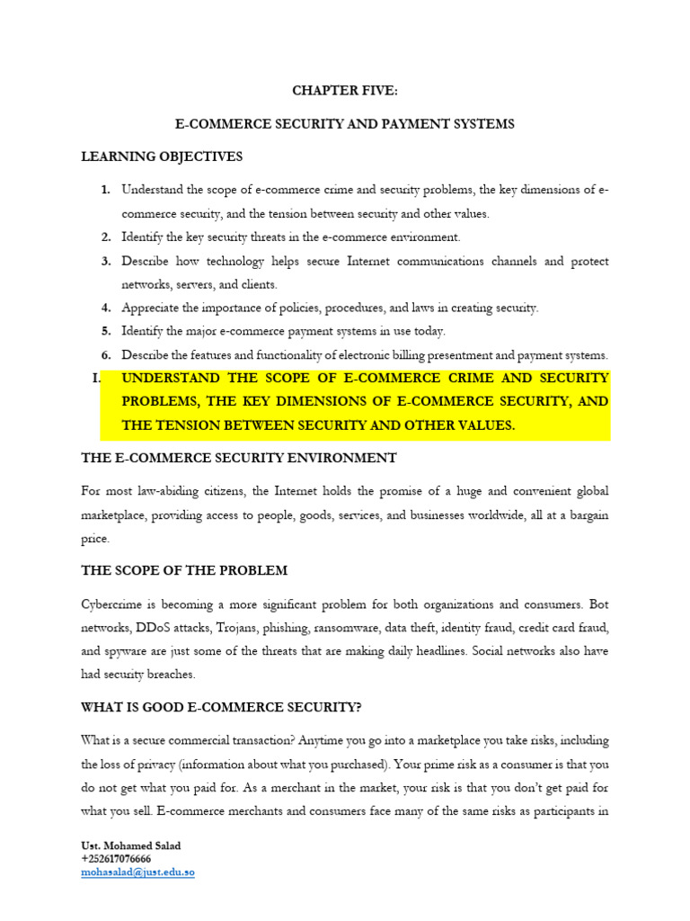 CHAPTER FIVE NOTE | PDF | Malware | Key (Cryptography)