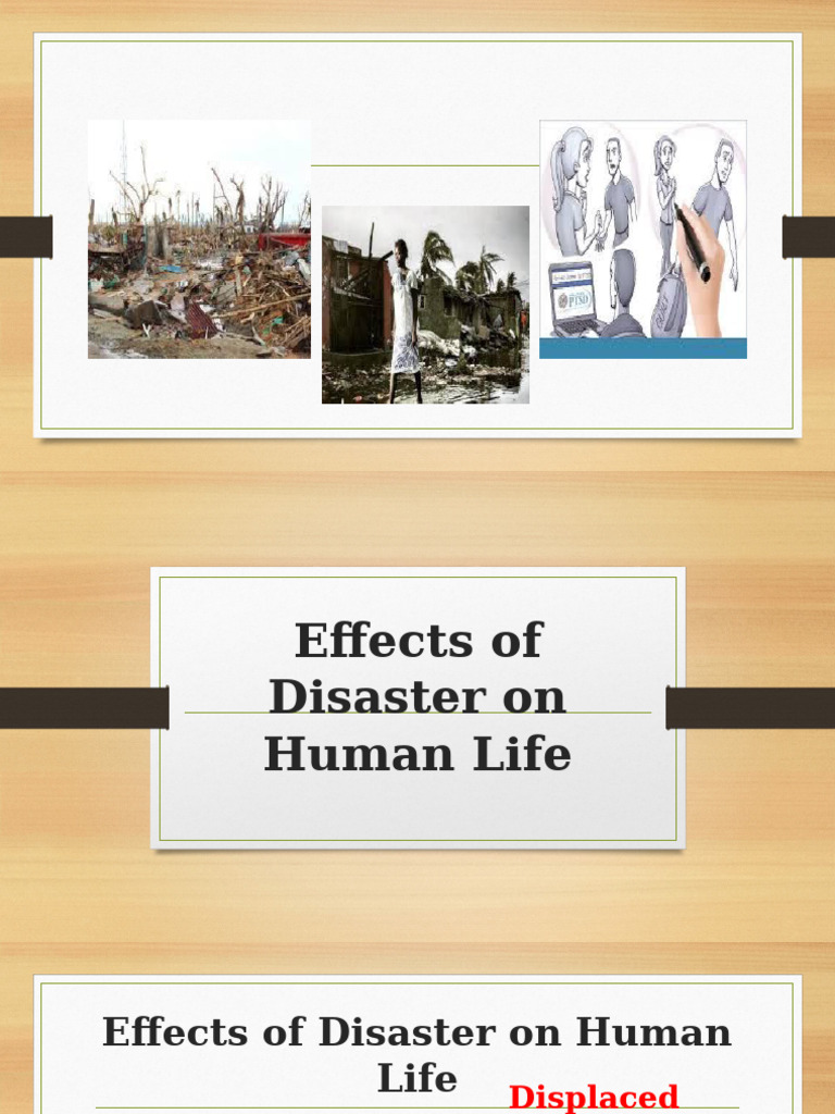 Effects of Disaster in Humanlife | PDF | Natural Disasters | Famine