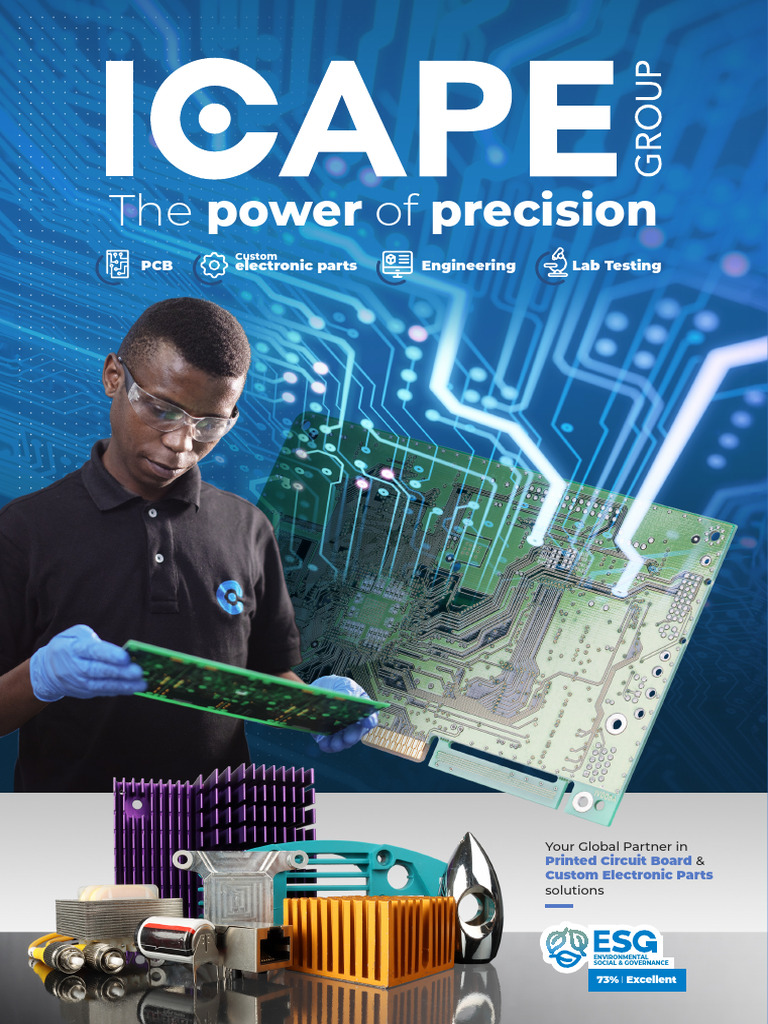ICAPE Group - Booklet (2024) | PDF | Printed Circuit Board | Electrical ...