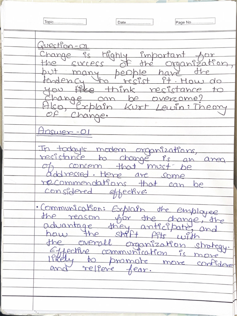 Ob Assignment 01 Q1 | PDF