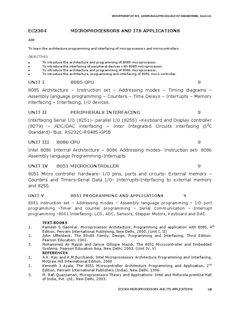 Microprocessor | PDF