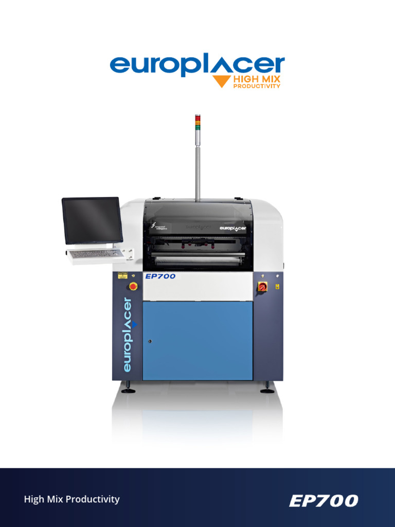 Brochure Europlacer EP700 English Web | PDF | Printer (Computing)