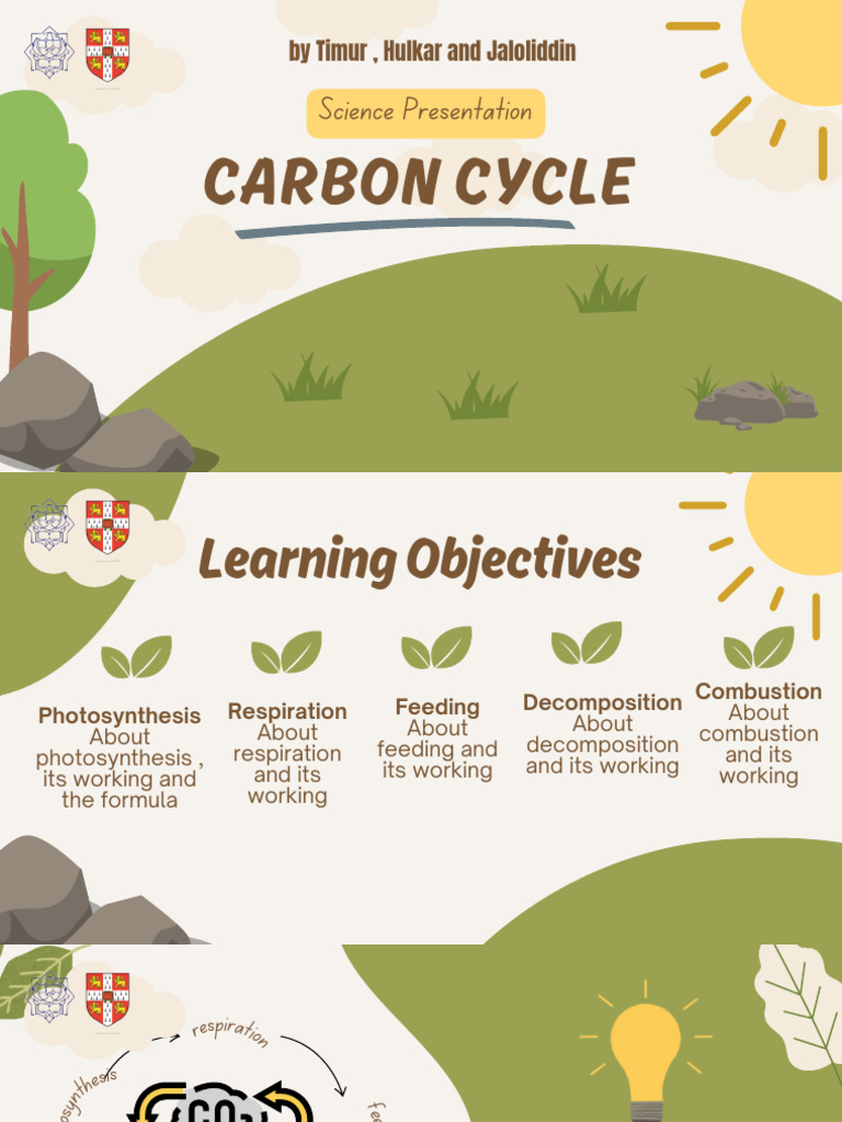 Photosynthesis Science Education Presentation in Green and Brown ...