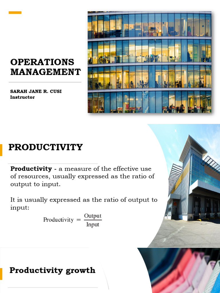 Operations Management - Bsba 2 | PDF | Labour Economics | Business