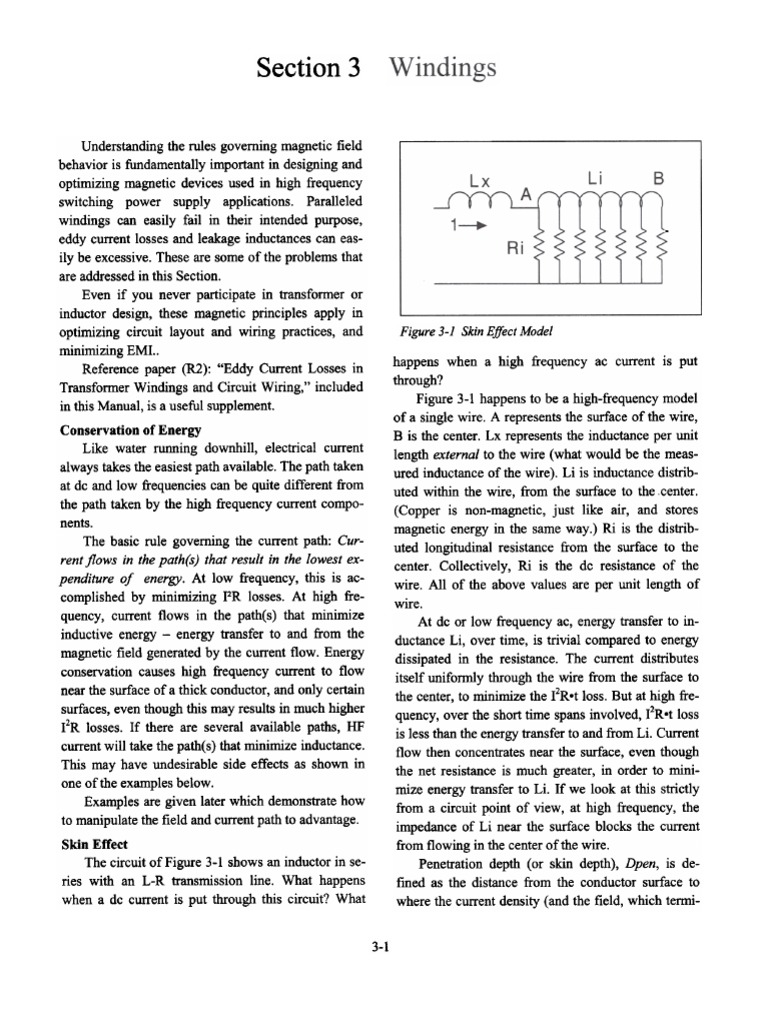 Section 3 - Windings | PDF | Science & Mathematics
