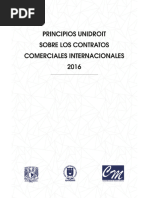 Principios UNIDROIT | PDF