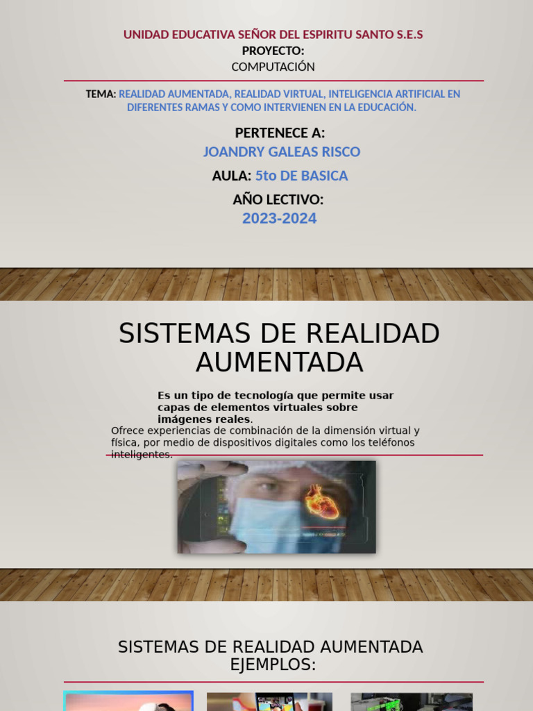 Proyecto Computacion Joandry Galeas Risco | PDF | Inteligencia artificial | Inteligencia (IA) y ...