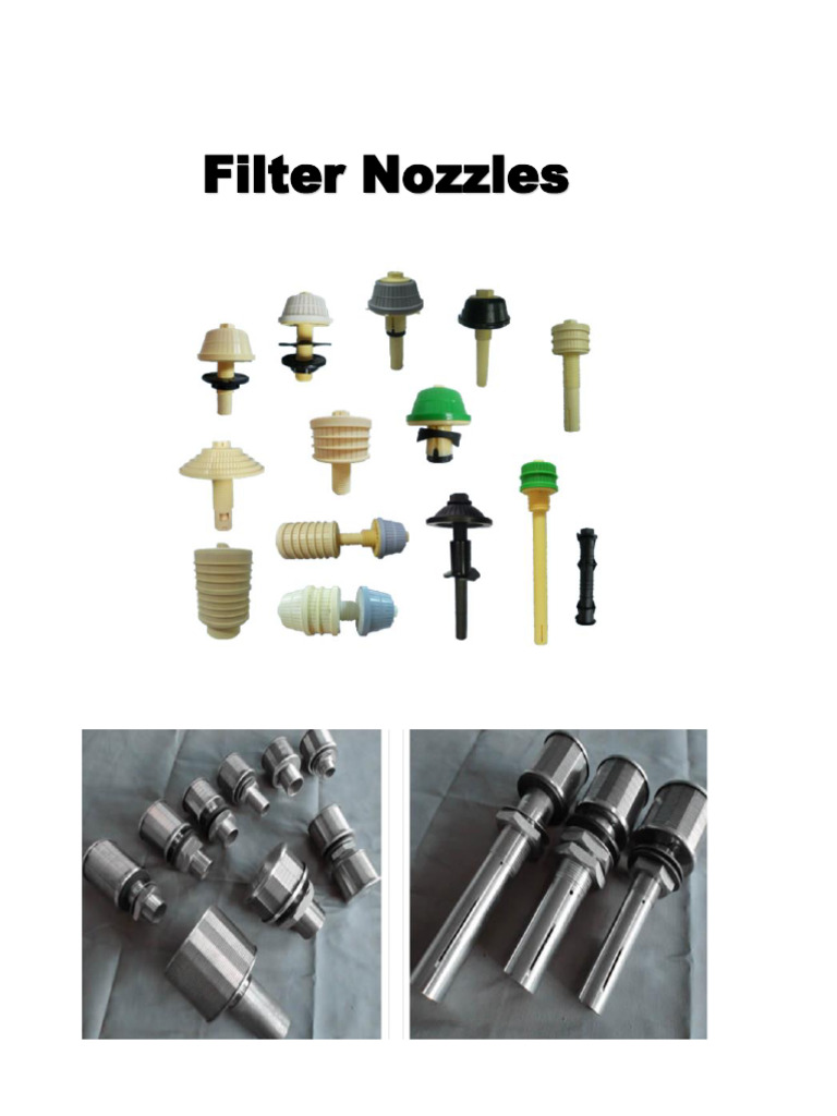 Filter Nozzles | PDF