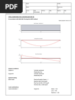 Elevator Hoistway Beam | PDF | Bending | Beam (Structure)