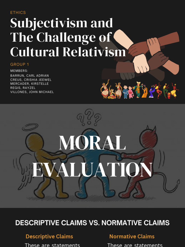 Ethics G1 | PDF | Relativism | Morality