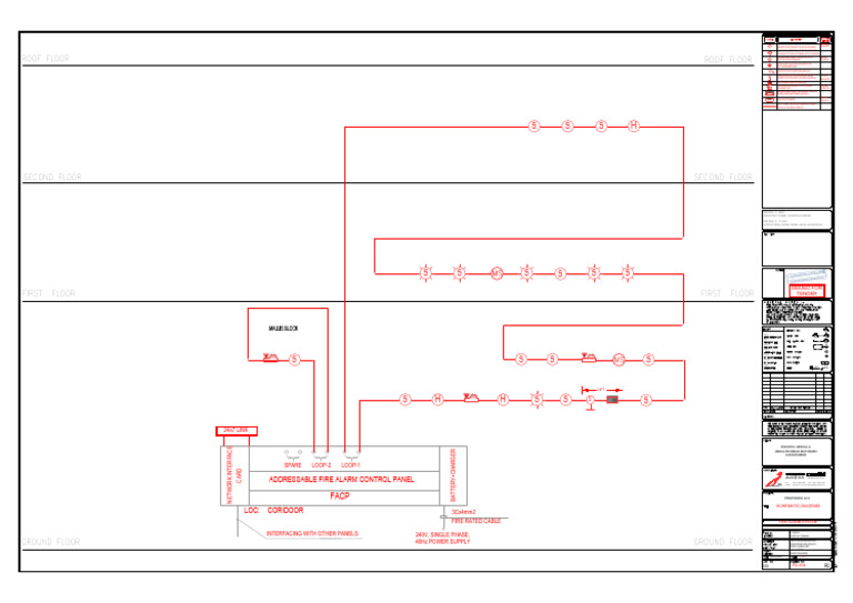 FA-104 Schematic Diagram | PDF | Fires | Safety