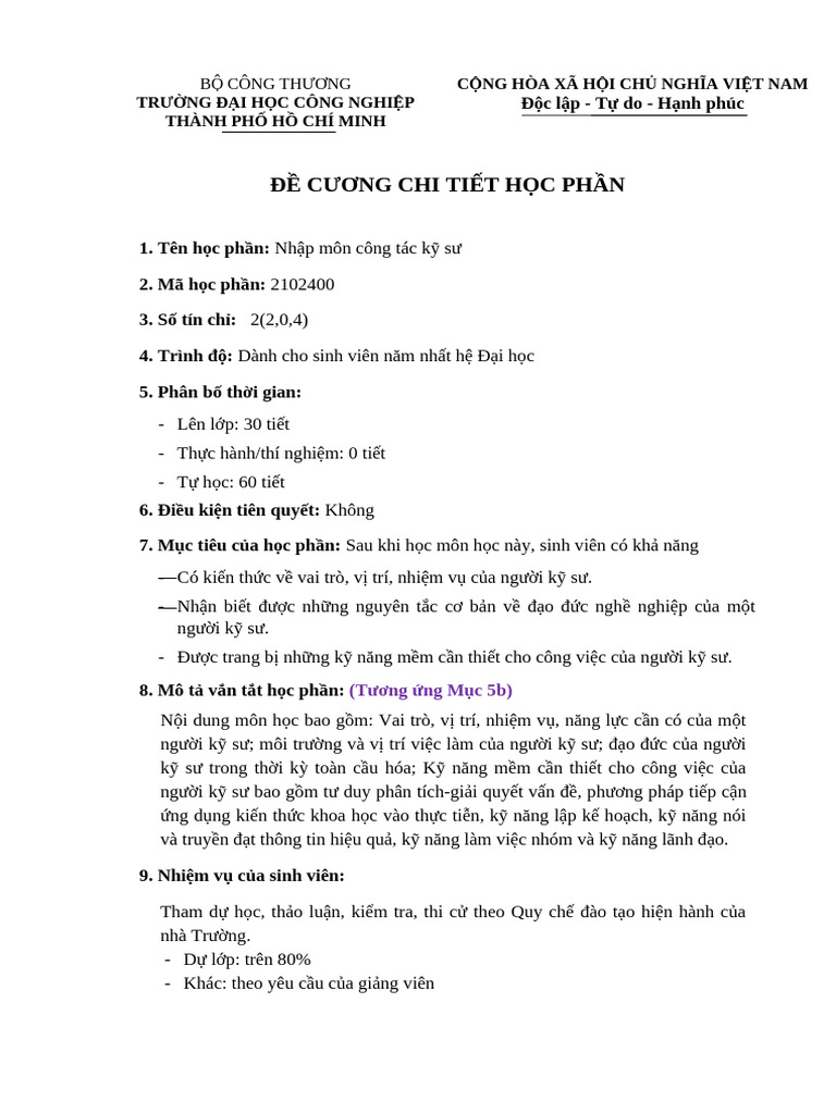 CT Khung Nhap Mon Cong Tac Ky Su | PDF