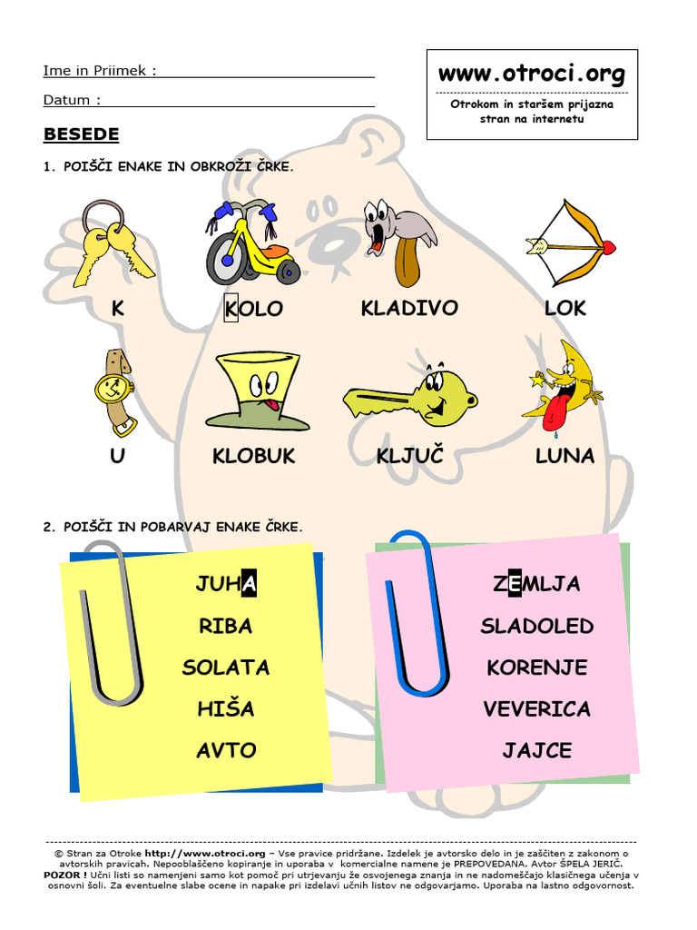 Besede 1.1 | PDF