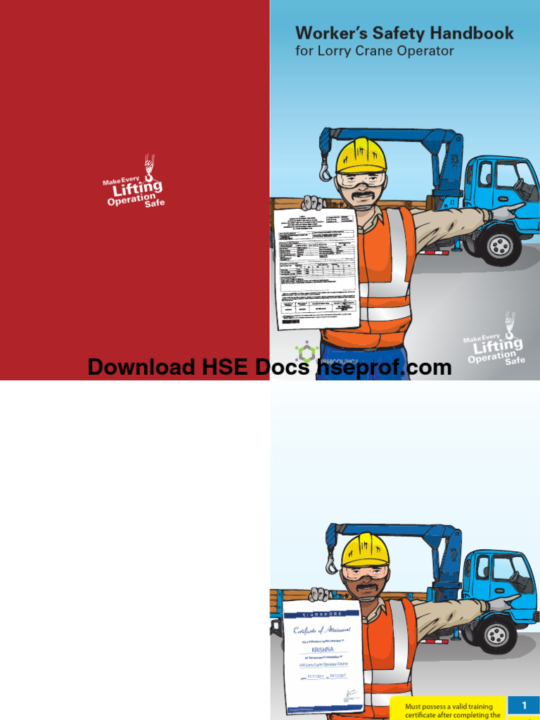 Telescopic Lorry Crane Safety | PDF | Crane (Machine) | Manufactured Goods