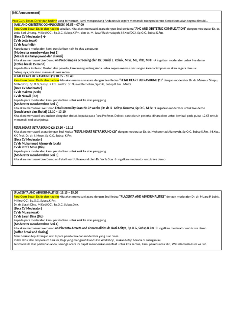 Bhs Indo Cue Card MC ISUOG 2024 9 November 2024 | PDF