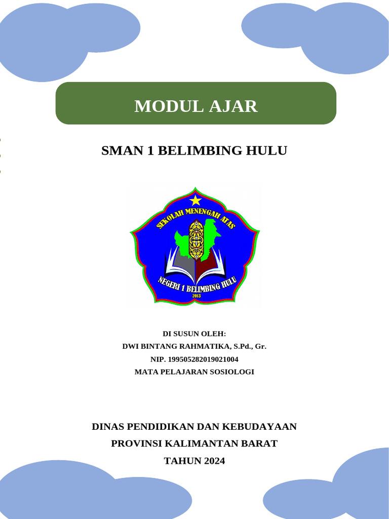 Modul Ajar Observasi Kel Sos | PDF