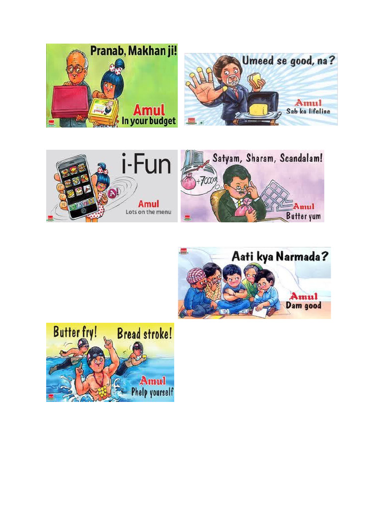 Amul Ads | PDF