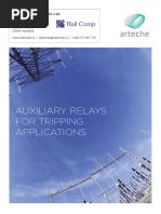 MVAA Aux. Relay Manual | PDF | Relay | Direct Current