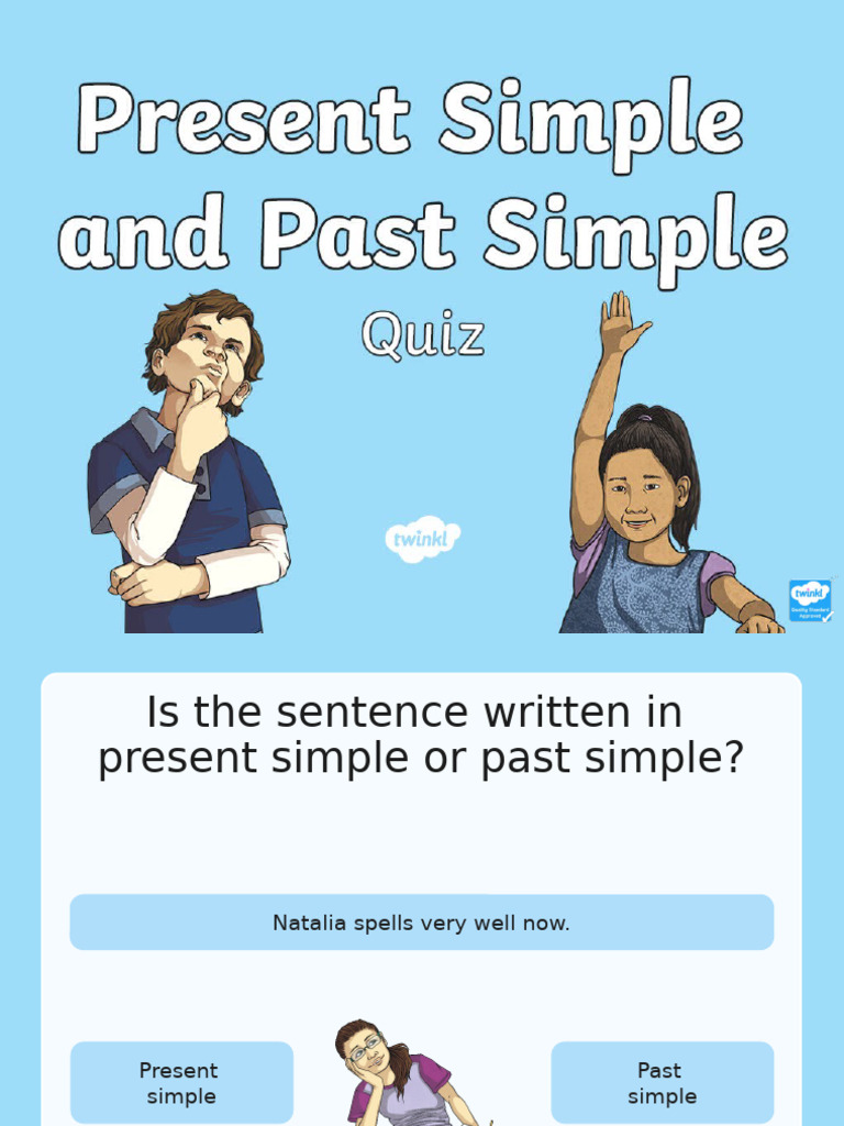 t2 e 534 Esl Present Simple or Past Simple Powerpoint Quiz Ver 4 | PDF ...