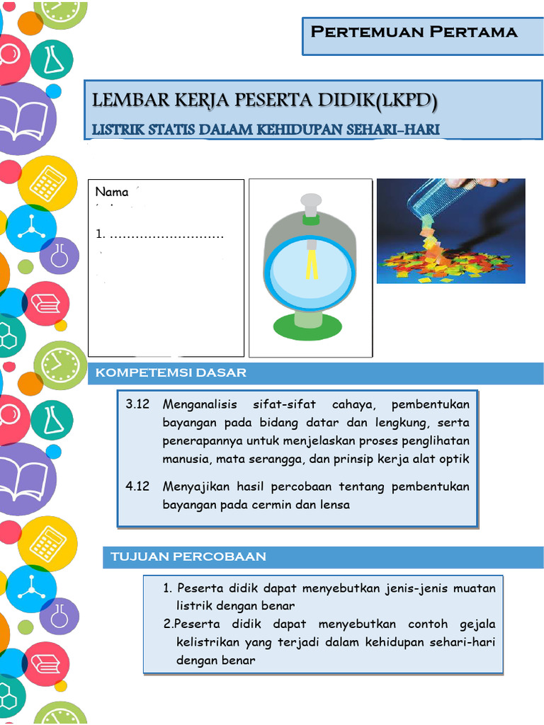 LKPD Dan Materi BDR Ipa Kelas 9 | PDF