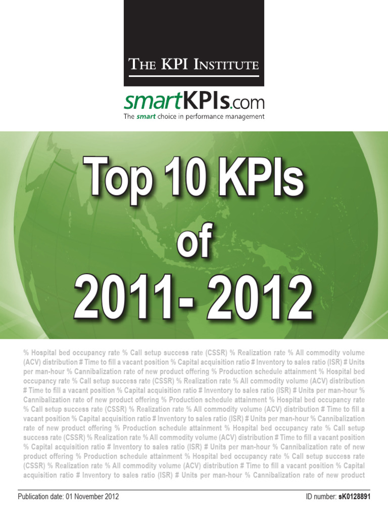 The Kpi Institute - Top 10 Kpis of 2011-2012 | PDF | Performance ...