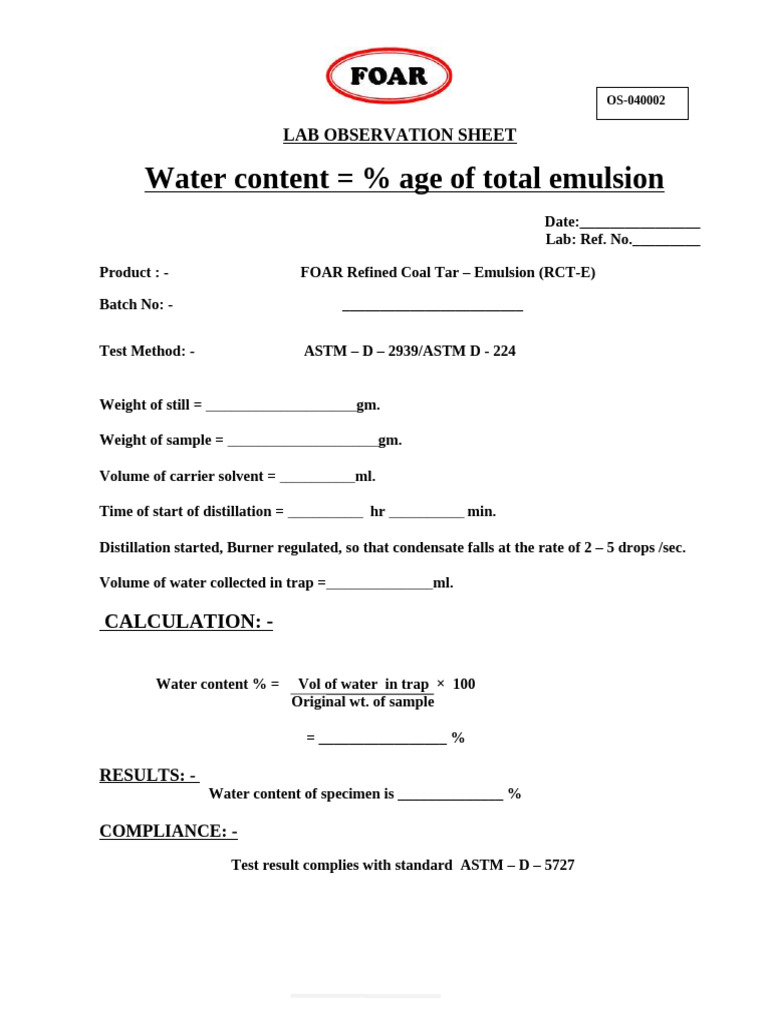 Water Content | PDF | Computers