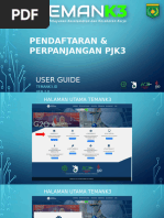 Panduan User P2K3 | PDF
