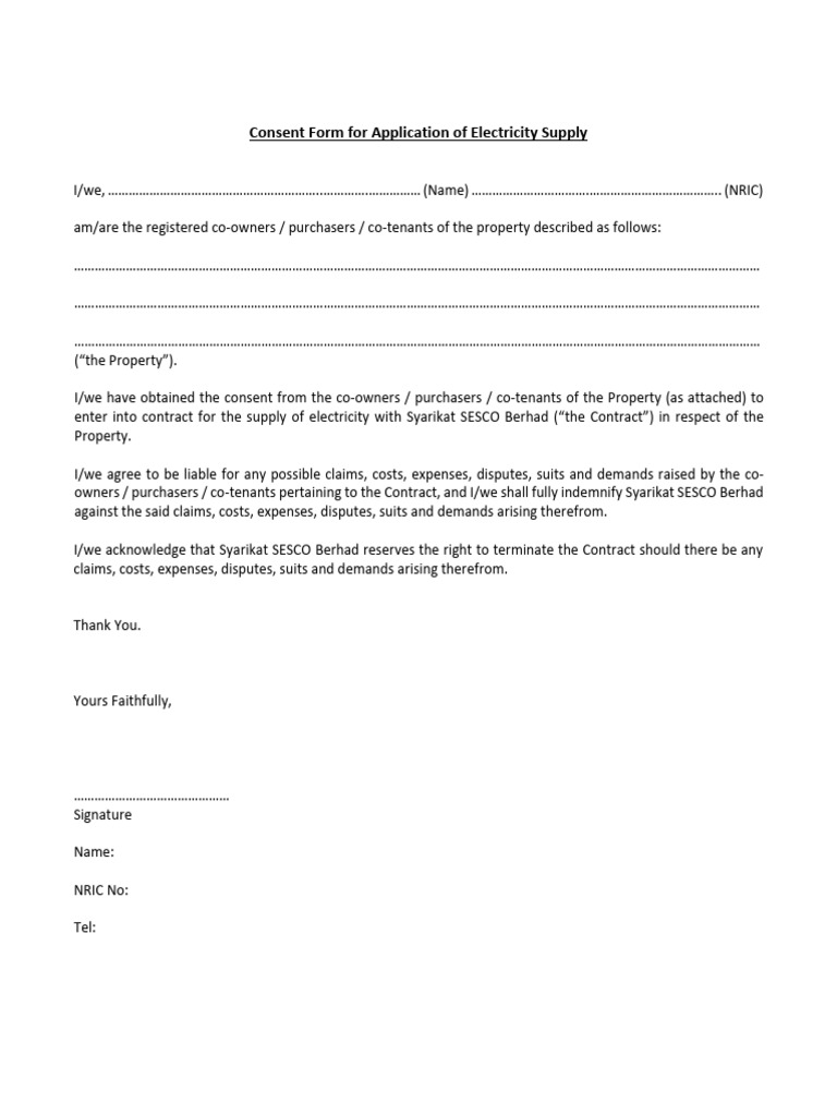 Consent Letter - 2022 | PDF
