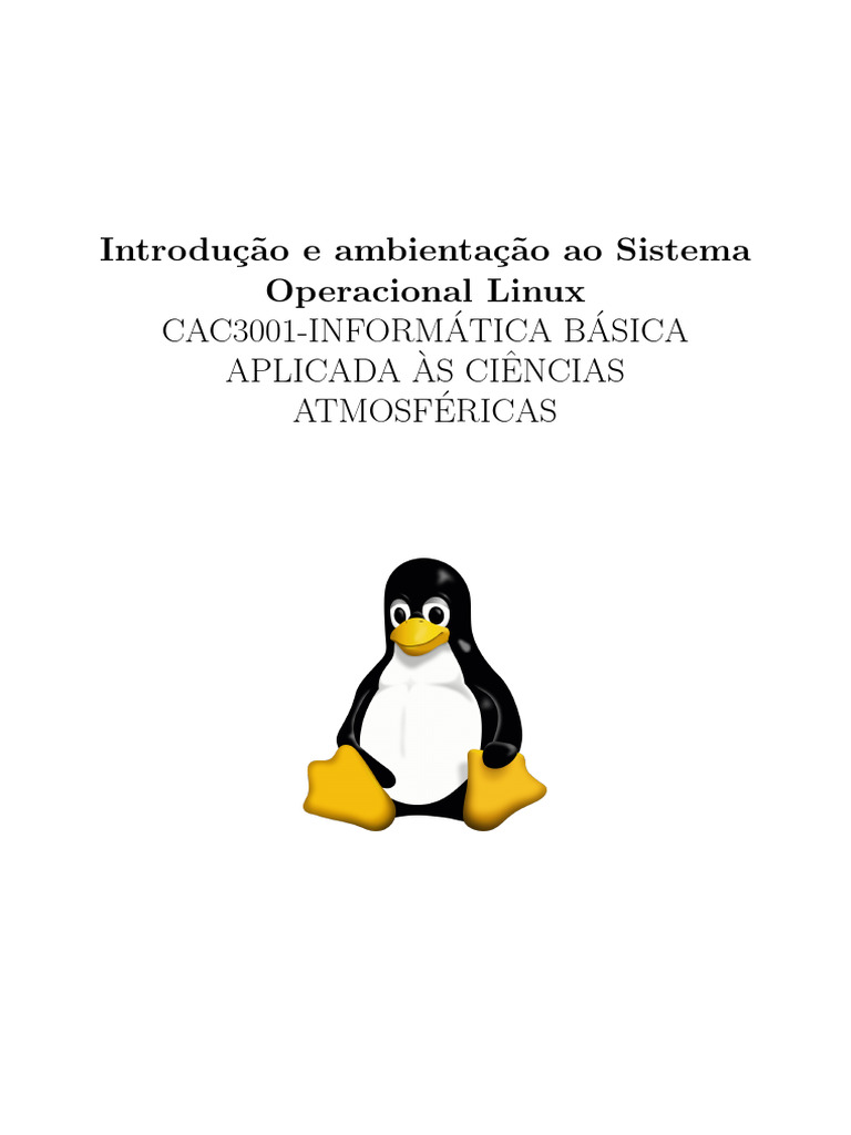Cac3001 Aula01 Apostila Linux | PDF | Software gratuito | Linux