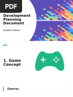 Game Development Document (Roblox) | PDF