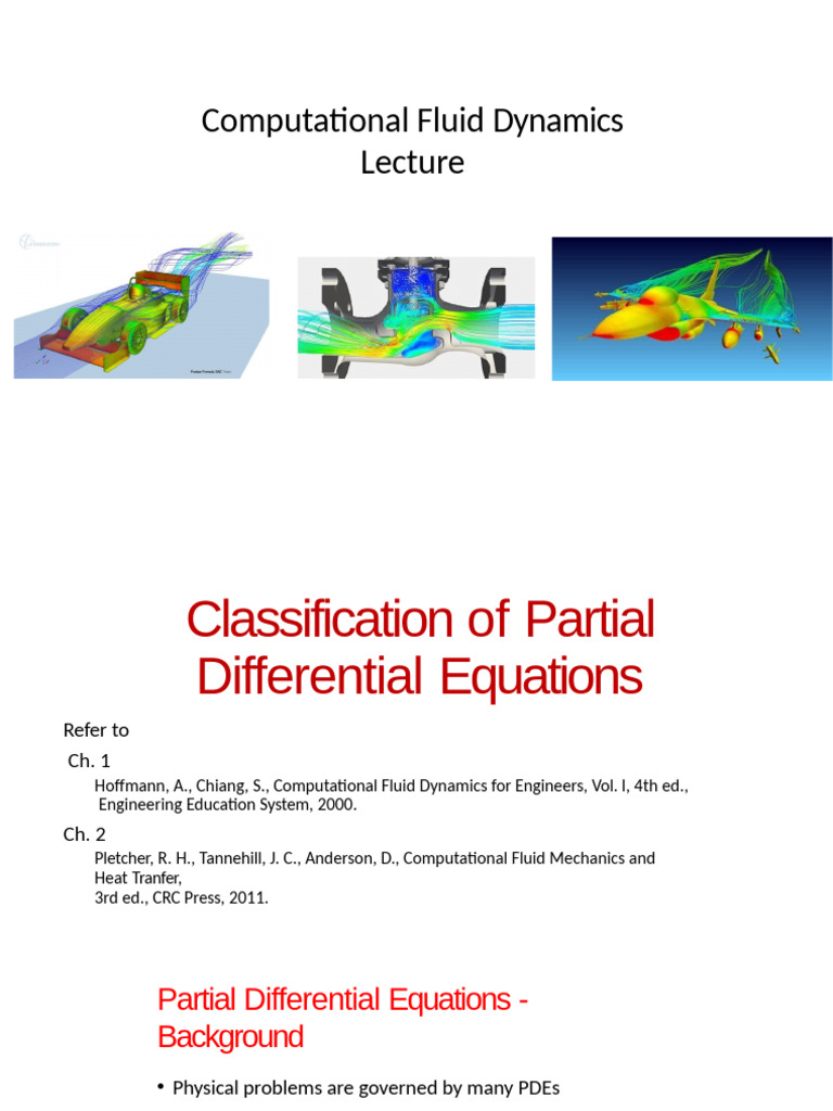 CFD Lecture 3 | PDF | Partial Differential Equation | Eigenvalues And Eigenvectors