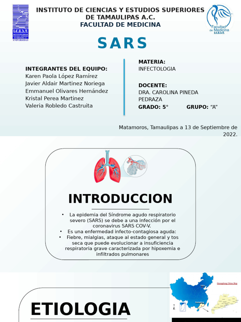 SARS | PDF | Virus | Infección
