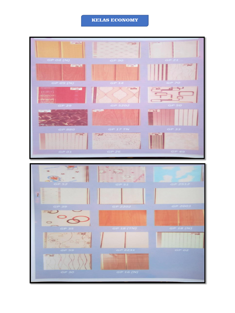 Katalog Plafon PVC | PDF