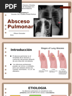 Absceso Pulmonar | PDF | Enfermedades y trastornos | Microbiología
