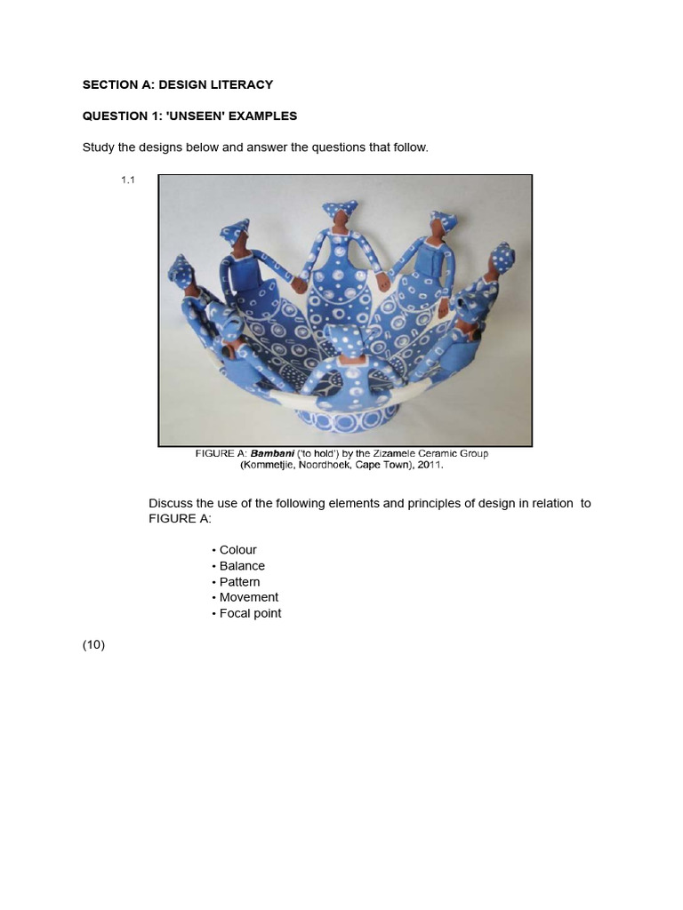 Section A_ Design Literacy | PDF