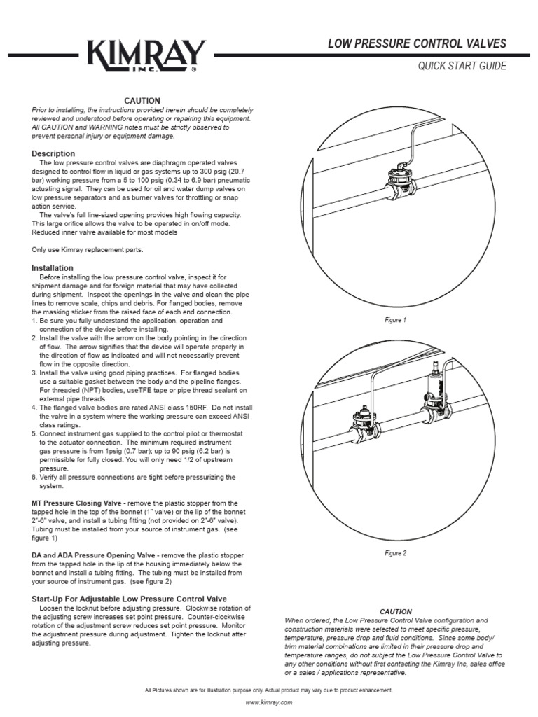 Kimray | PDF | Valve | Mechanical Engineering