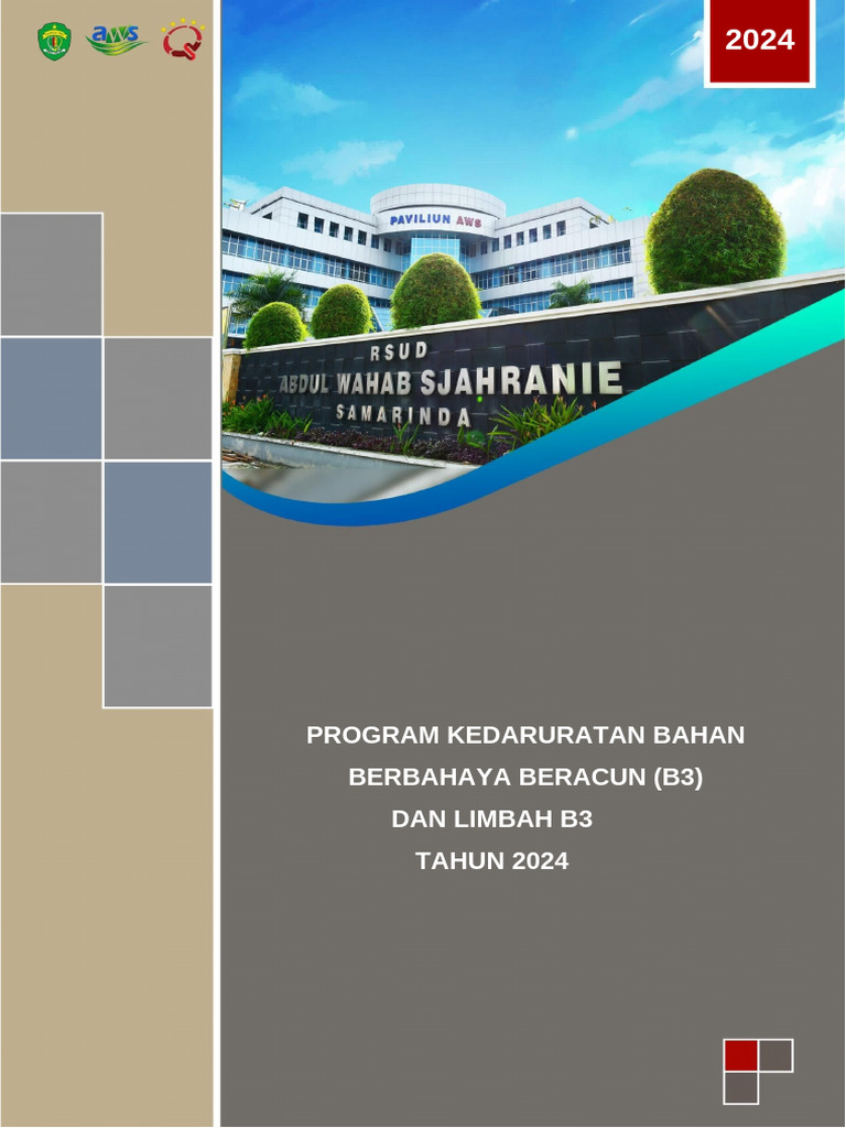 Sistem Tanggap Darurat Berupa Dokumen Program Kedaruratan Pengelolaan Limbah B3 | PDF