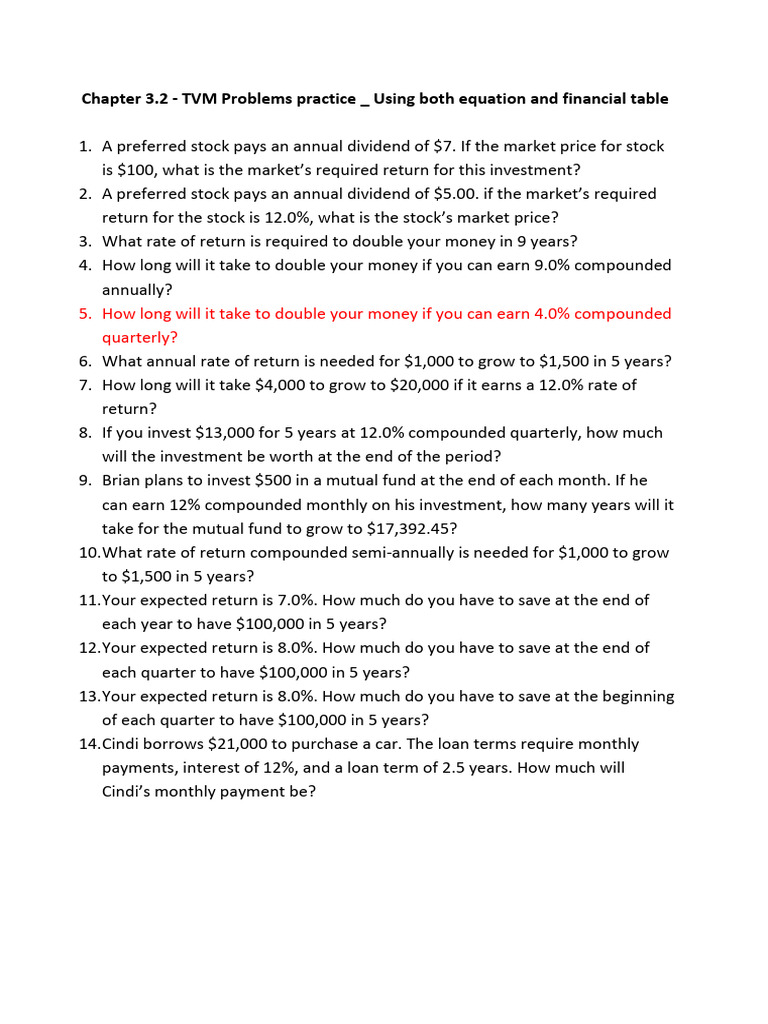 CHAPTER 3.2e - TVM-Using Both Equation and Financial Table-Exercise ...