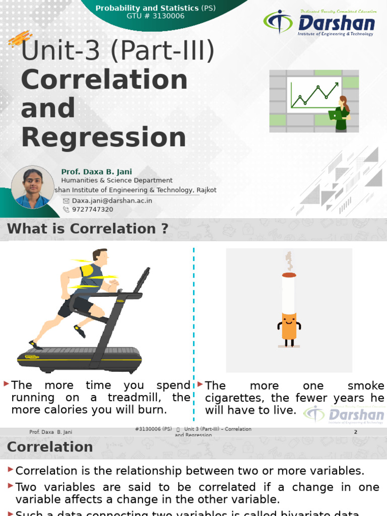 Engineering Stats: Correlation Basics | PDF | Multivariate Statistics | Data Analysis
