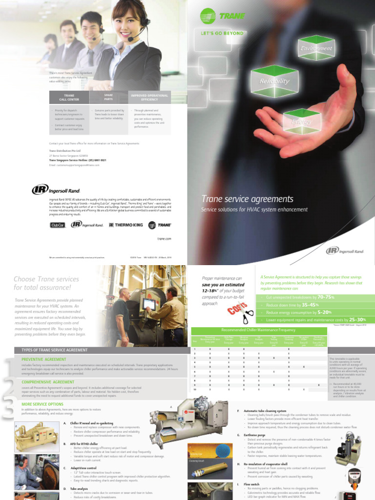 Recommendation of Trane Services (En) | PDF
