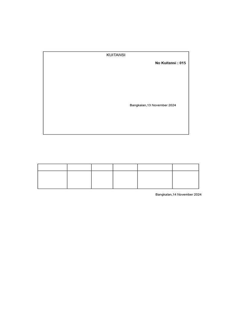 Honorium Bendahara & PLPK | PDF